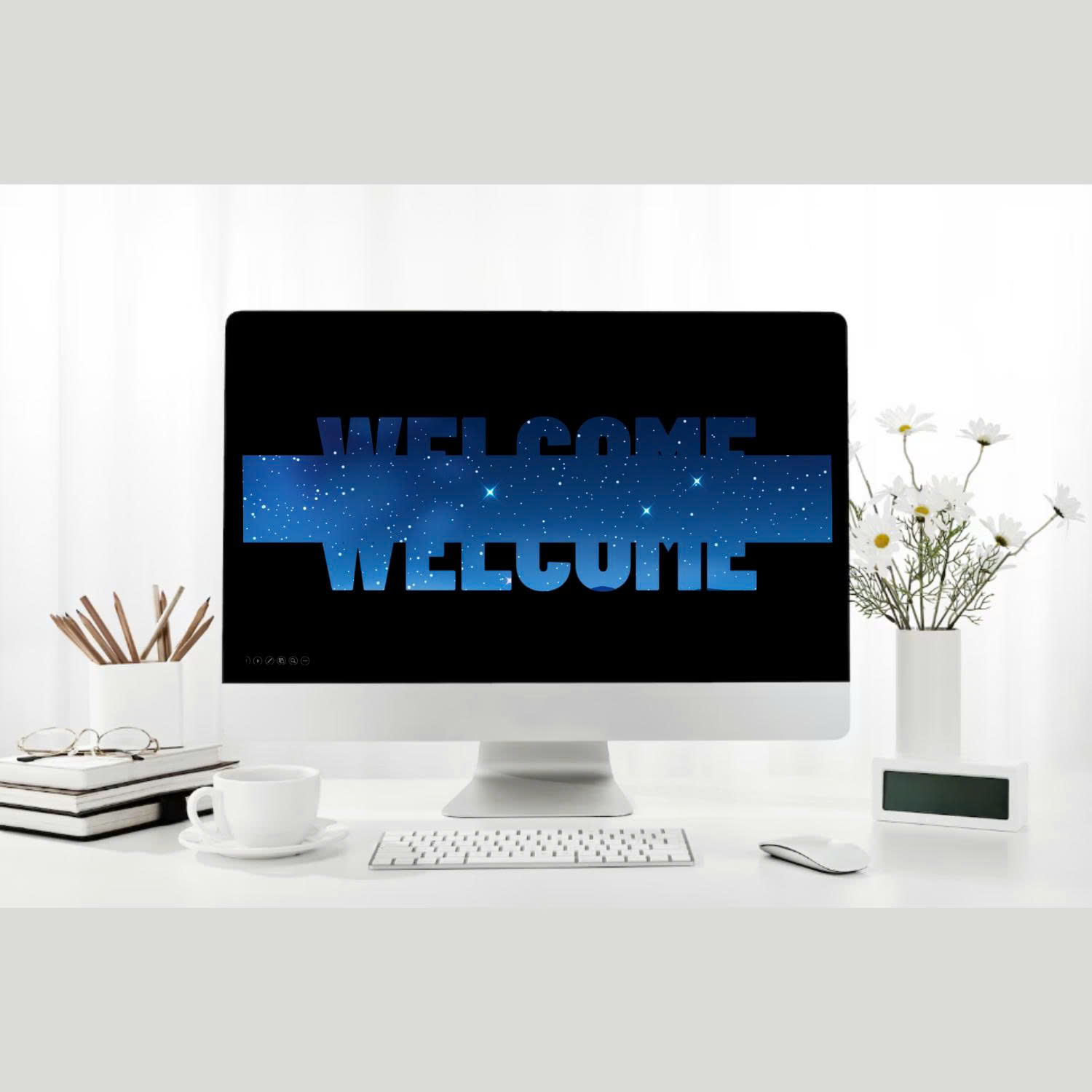 Template PowerPoint Welcome Mở Đầu Miễn Phí - Slide24h